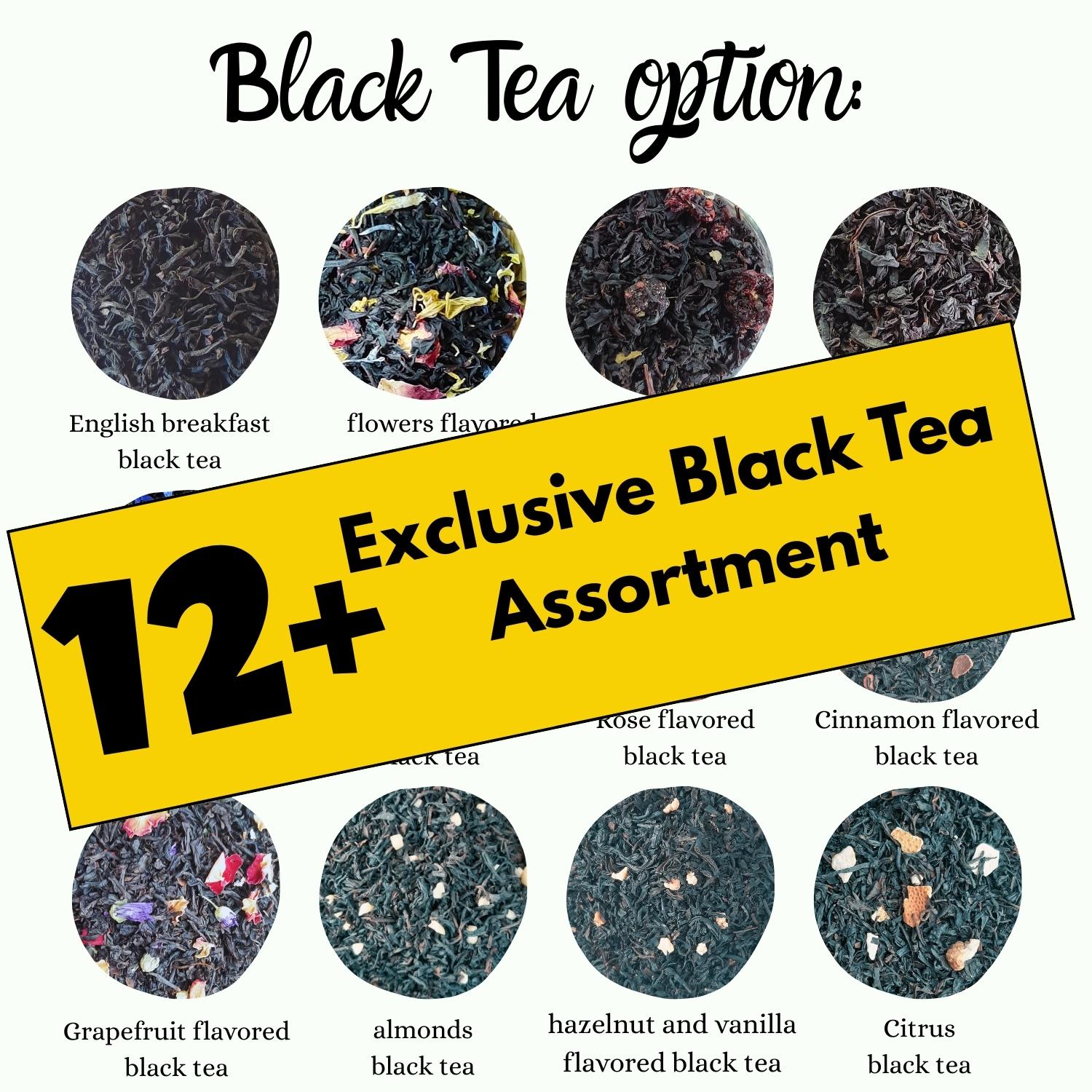 Customizable Loose Tea Gift Set | Black Tea Variety Pack | Gourmet Tea ...