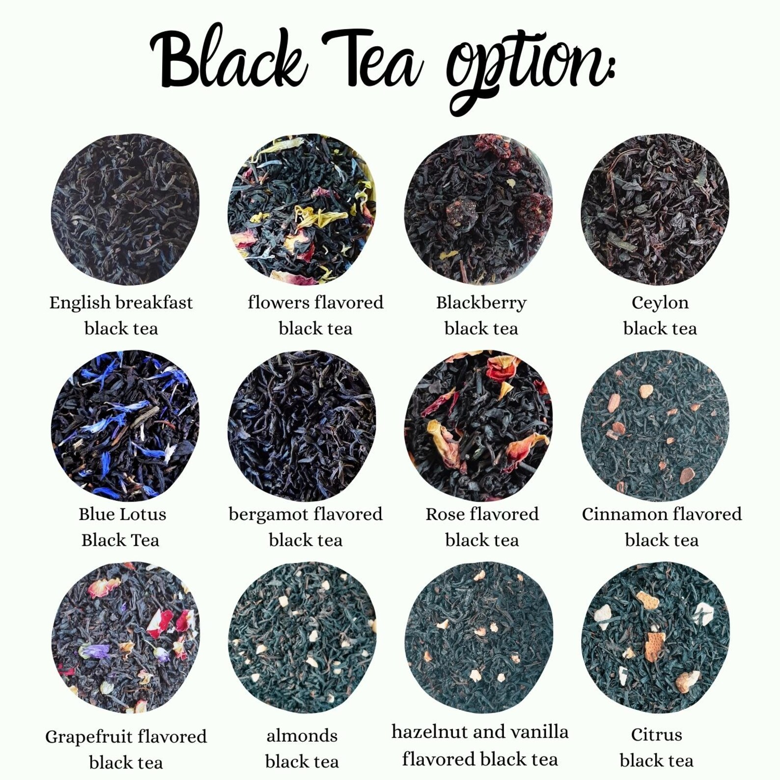 Customizable Loose Tea Gift Set | Black Tea Variety Pack | Gourmet Tea ...