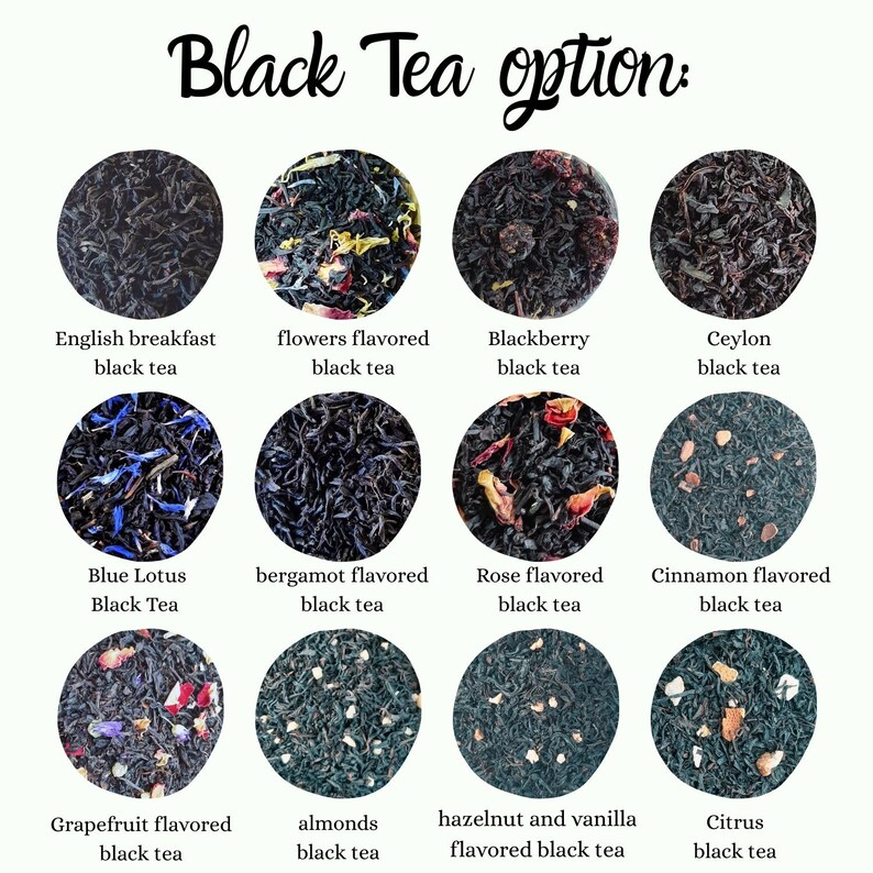 Customizable Loose Tea Gift Set | Black Tea Variety Pack | Gourmet Tea ...
