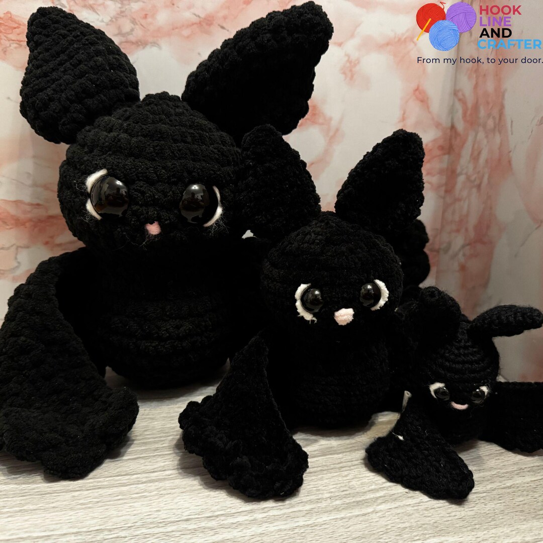 Fangy the Plush Bat - Various Sizes - Standard Colour - Childrens Toy ...