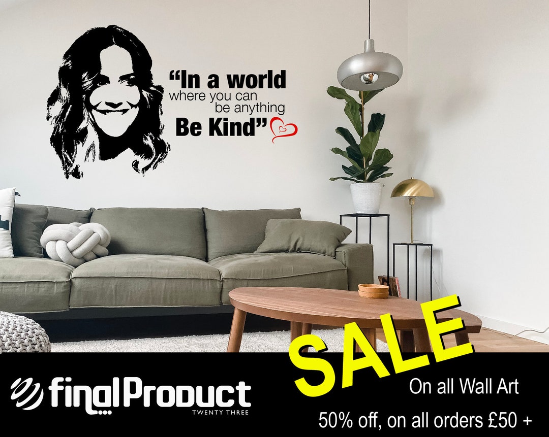 Caroline Flack Wall Art Decal - Etsy