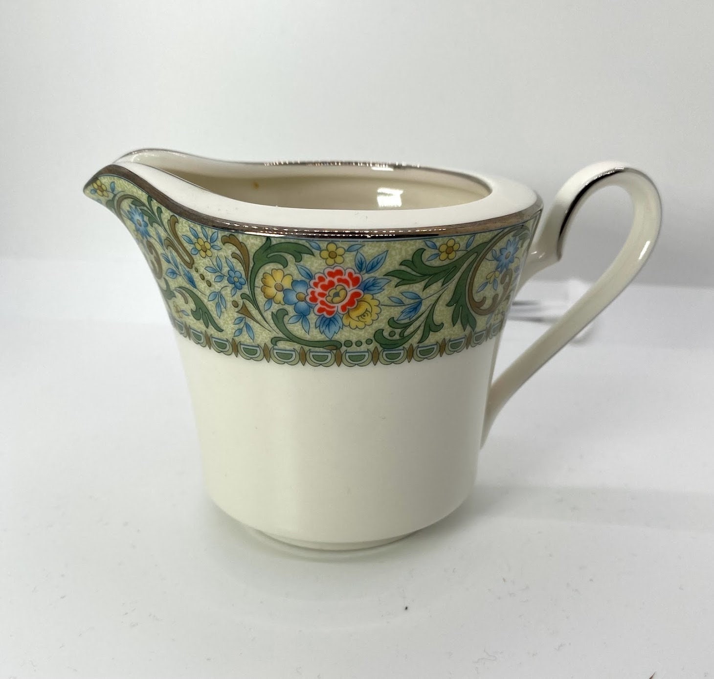 Vintage NORITAKE Isolde Japan # 7019 - 5 Pieces Serving Set, Blue ...