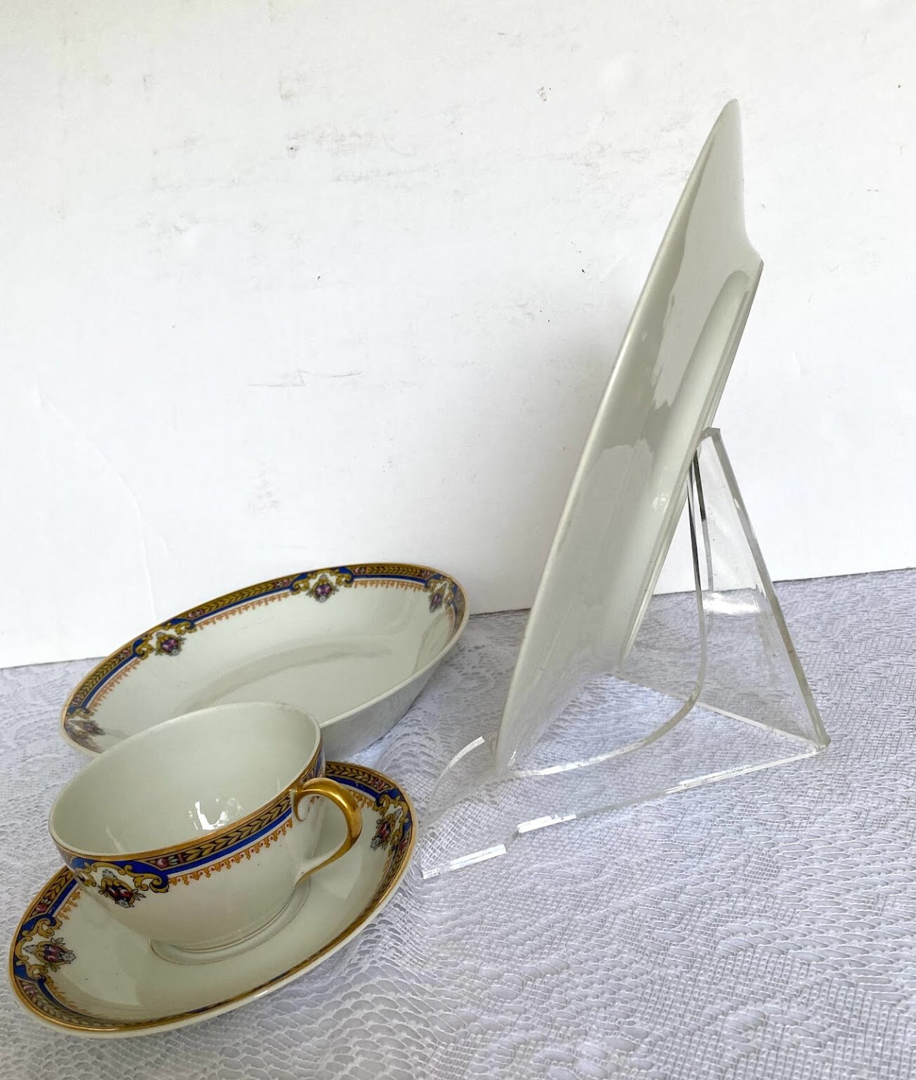Vintage UNION CÉRAMIQUE Limoges UNIQUE 1929 7 Piece Place - Etsy