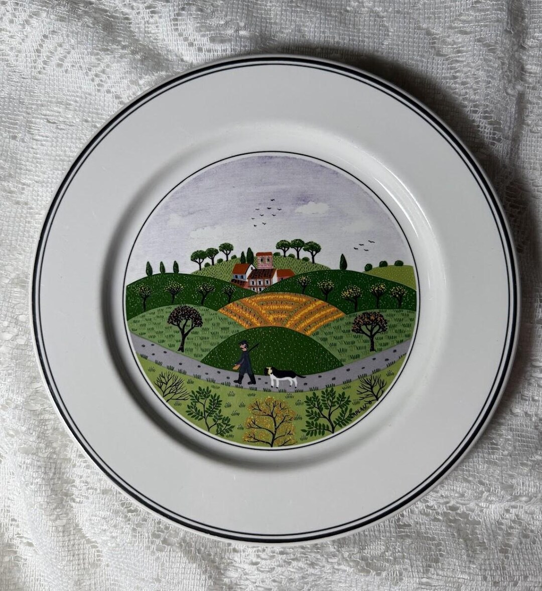 VILLEROY & BOCH Design Naif Salad Plate - Set of 3, Laplau, Boutique ...
