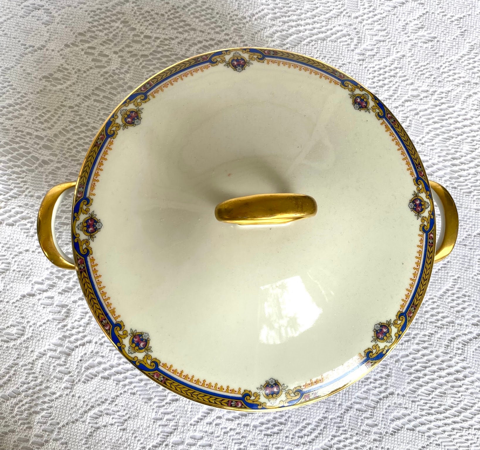 Vintage UNION CÉRAMIQUE Limoges UNIQUE 1929 - Serving Set Pieces ...