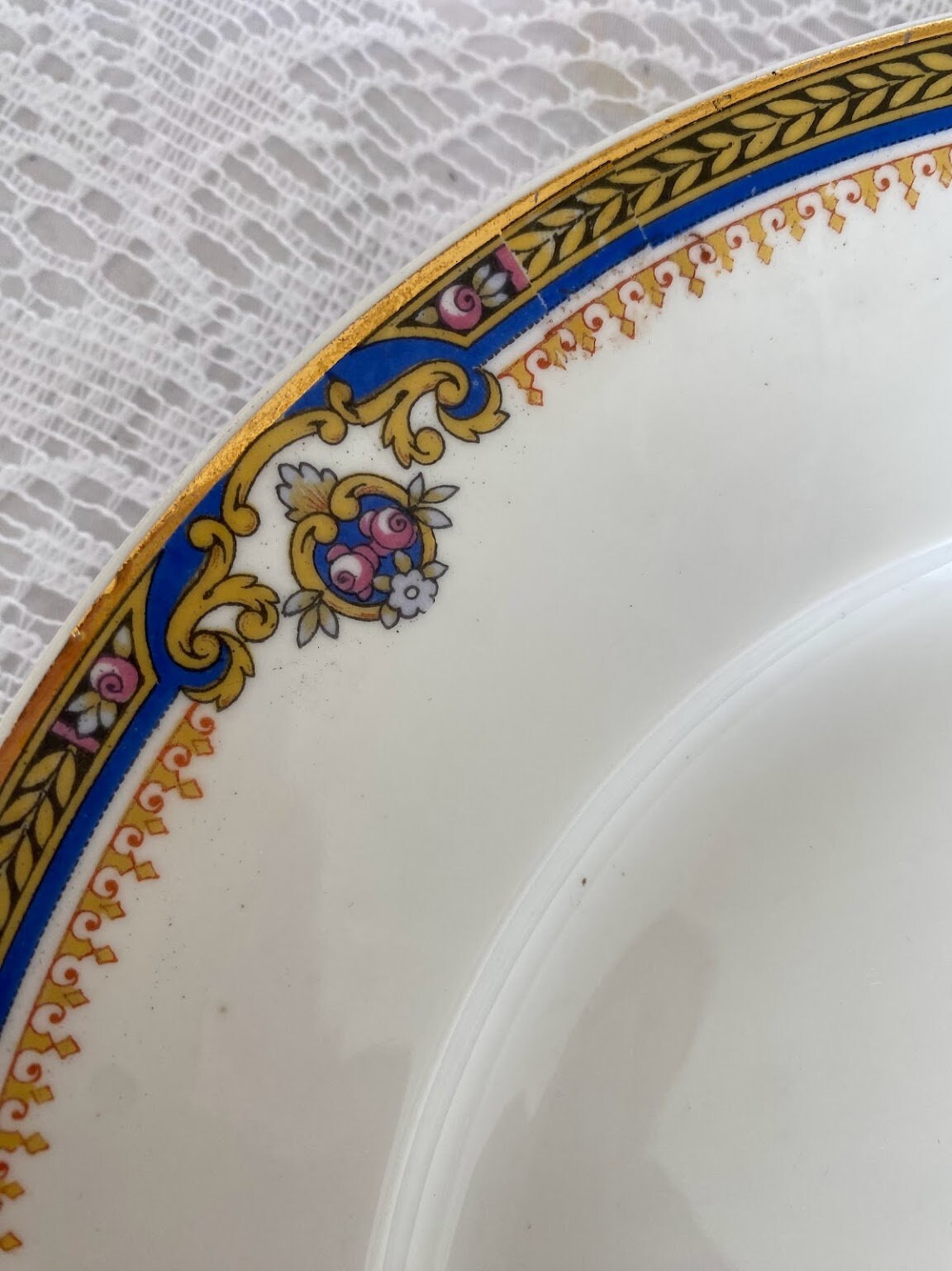 Vintage UNION CÉRAMIQUE Limoges UNIQUE 1929 7 Piece Place - Etsy