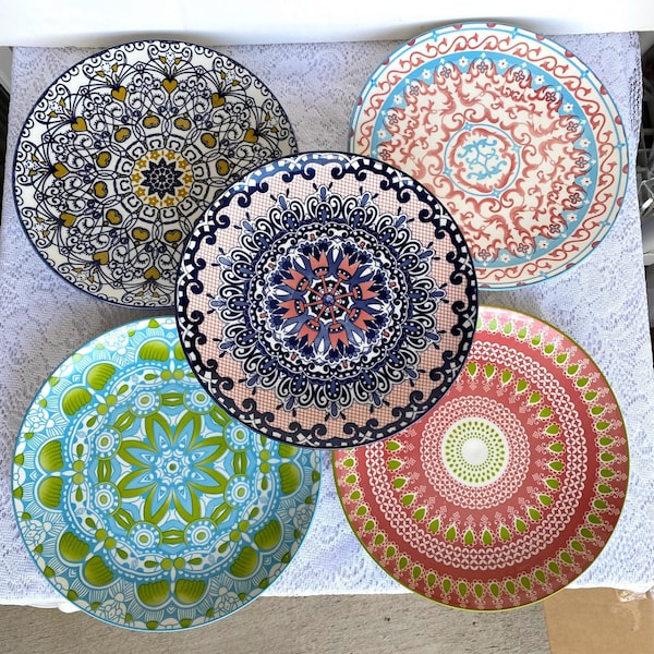 Moroccan Plates - Etsy