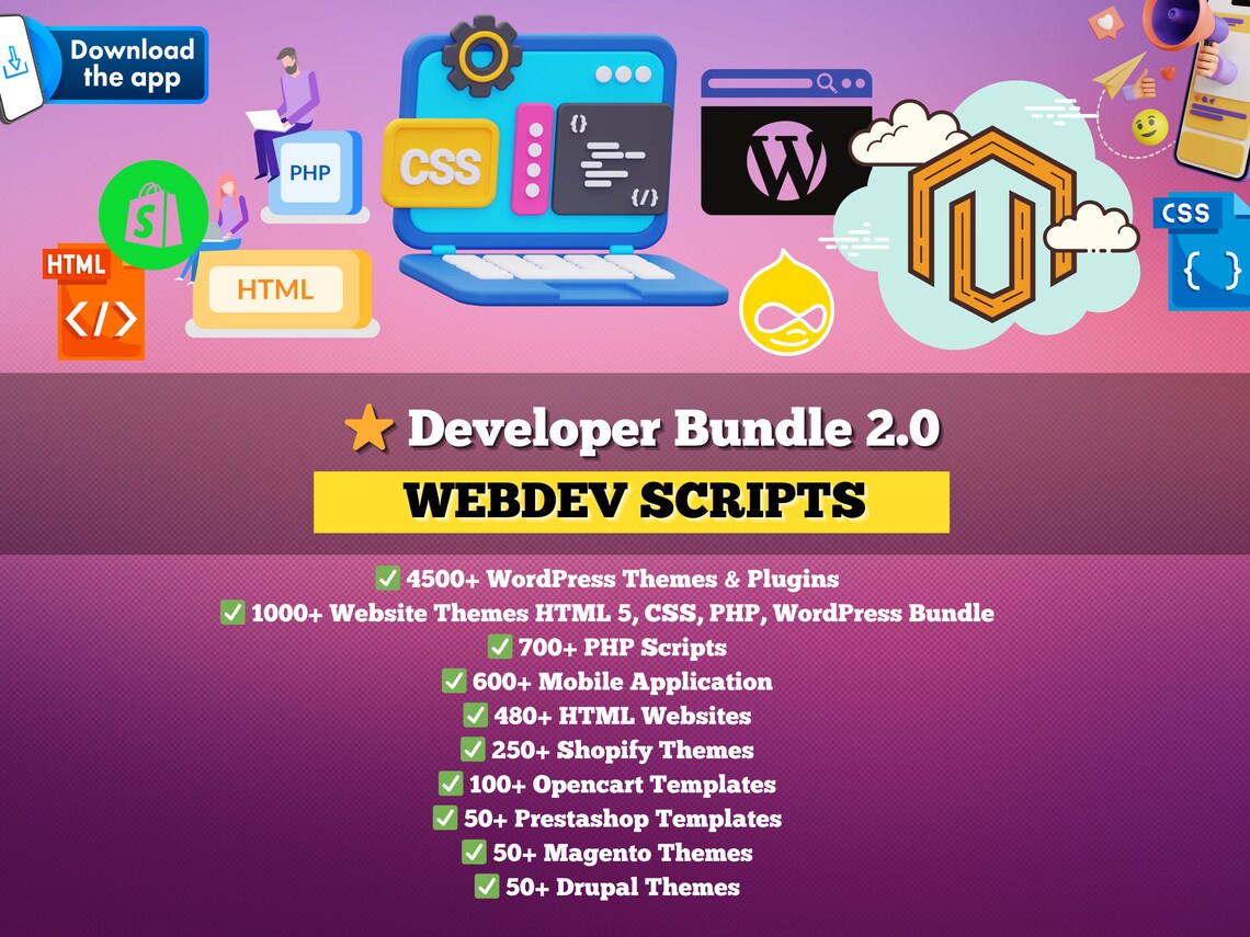 Ultimate Developer Bundle Css Html Webdev Codes Etsy