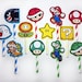Super Mario Brothers Themed Cupcake Toppers - Etsy