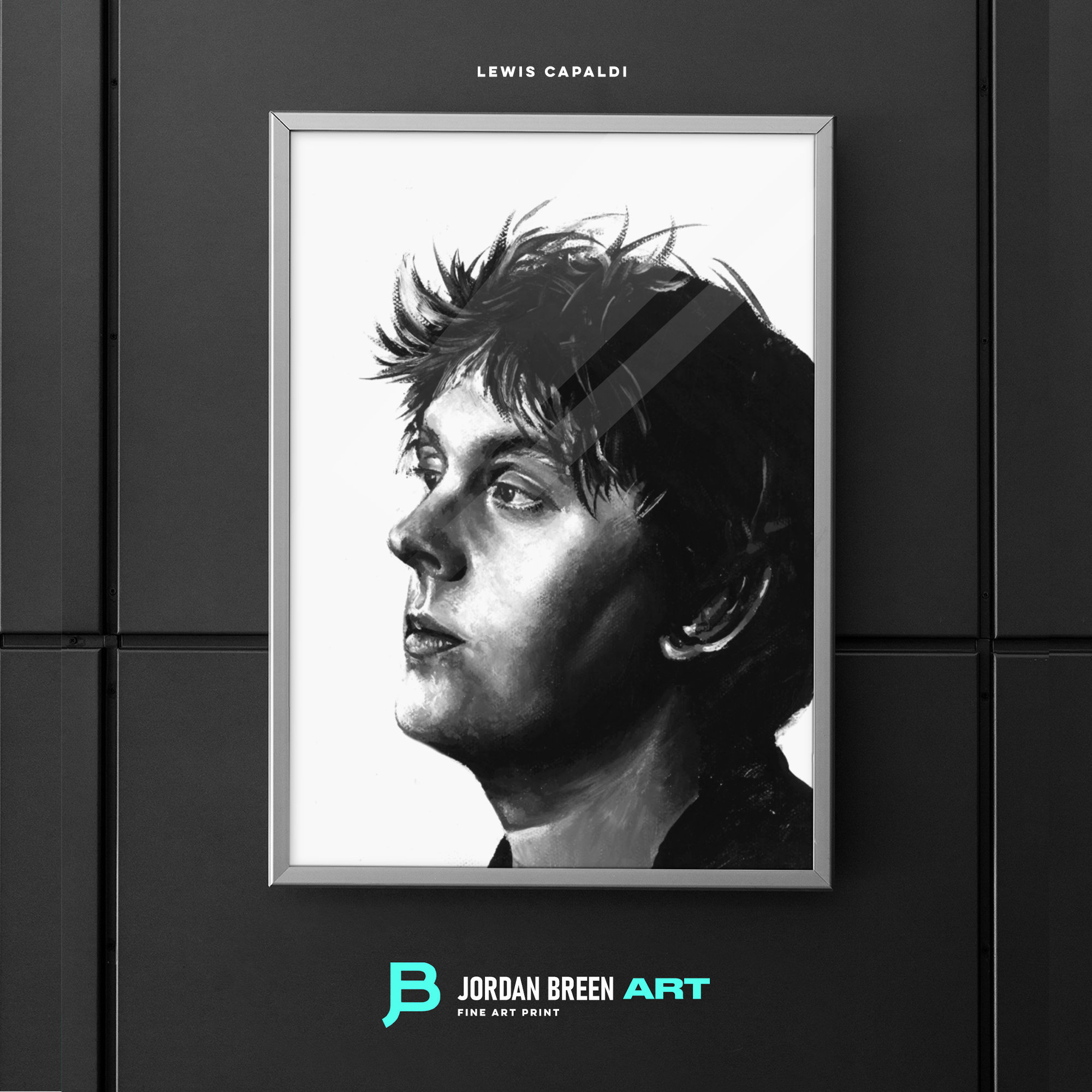 Lewis Capaldi Fine Art Print Painting Print Signed Fine Art Print ...