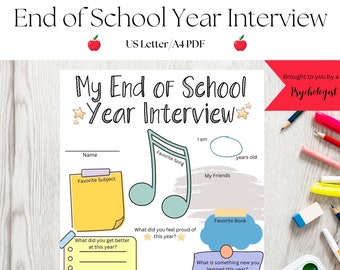End of School Kids Interview, Begin Summer, Questions, Teacher, Last ...