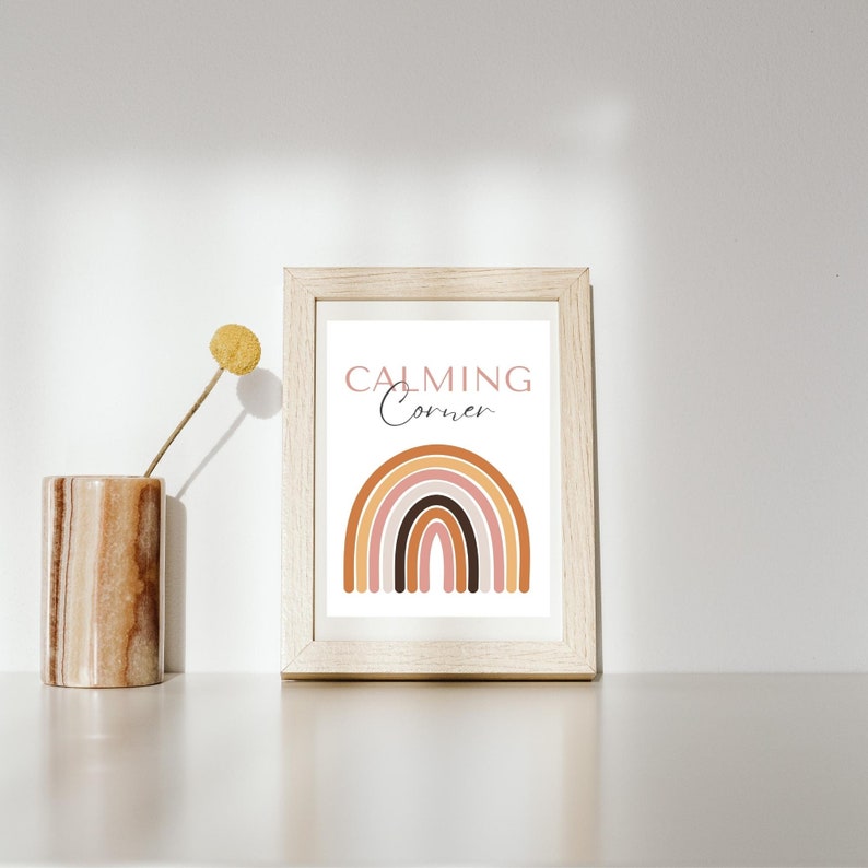 20 Calming Corner Therapy Office Decor Bundle I Classroom I Boho ...