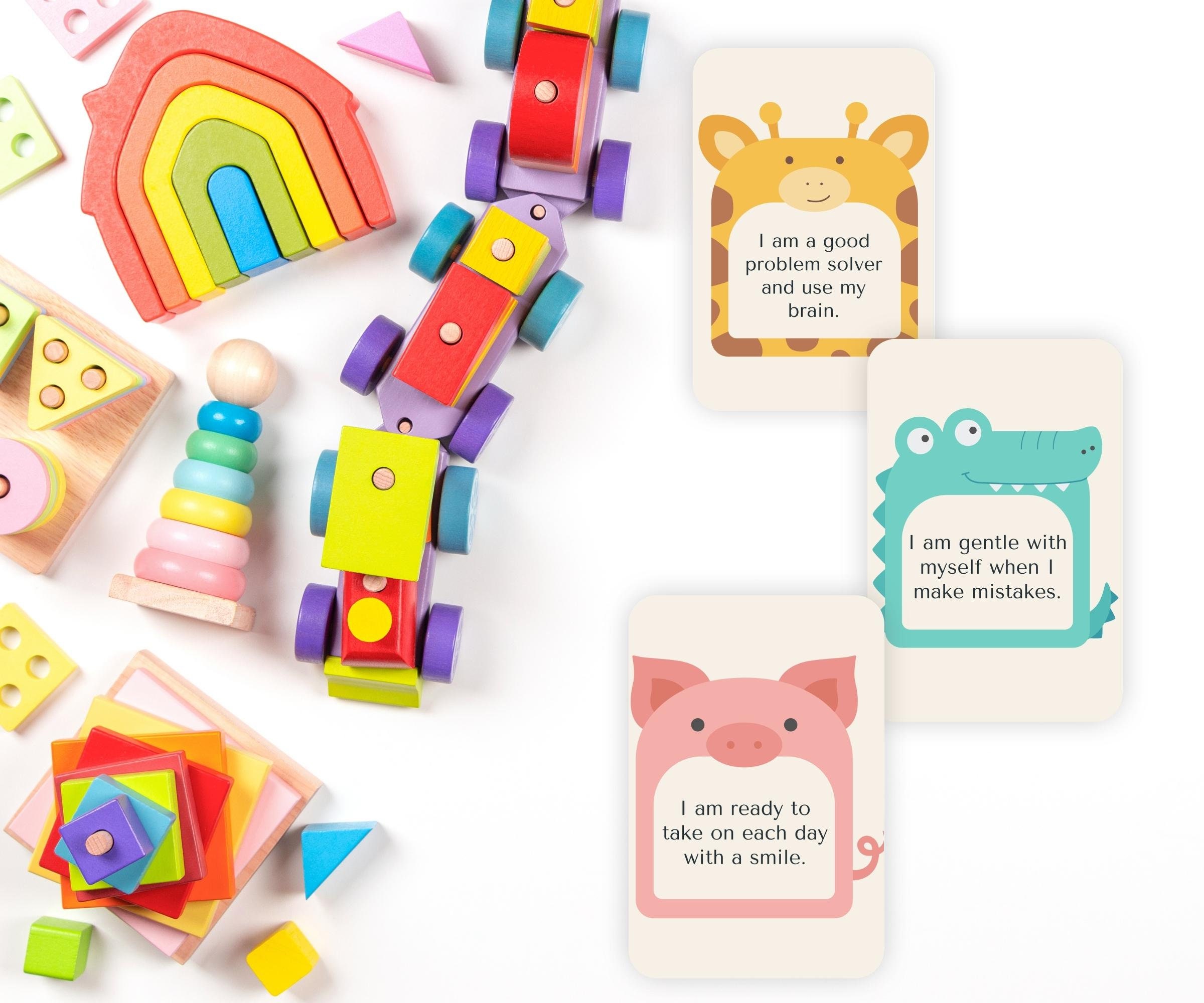 Printable Affirmation Cards for Kids, School Age, Kindergarten ...