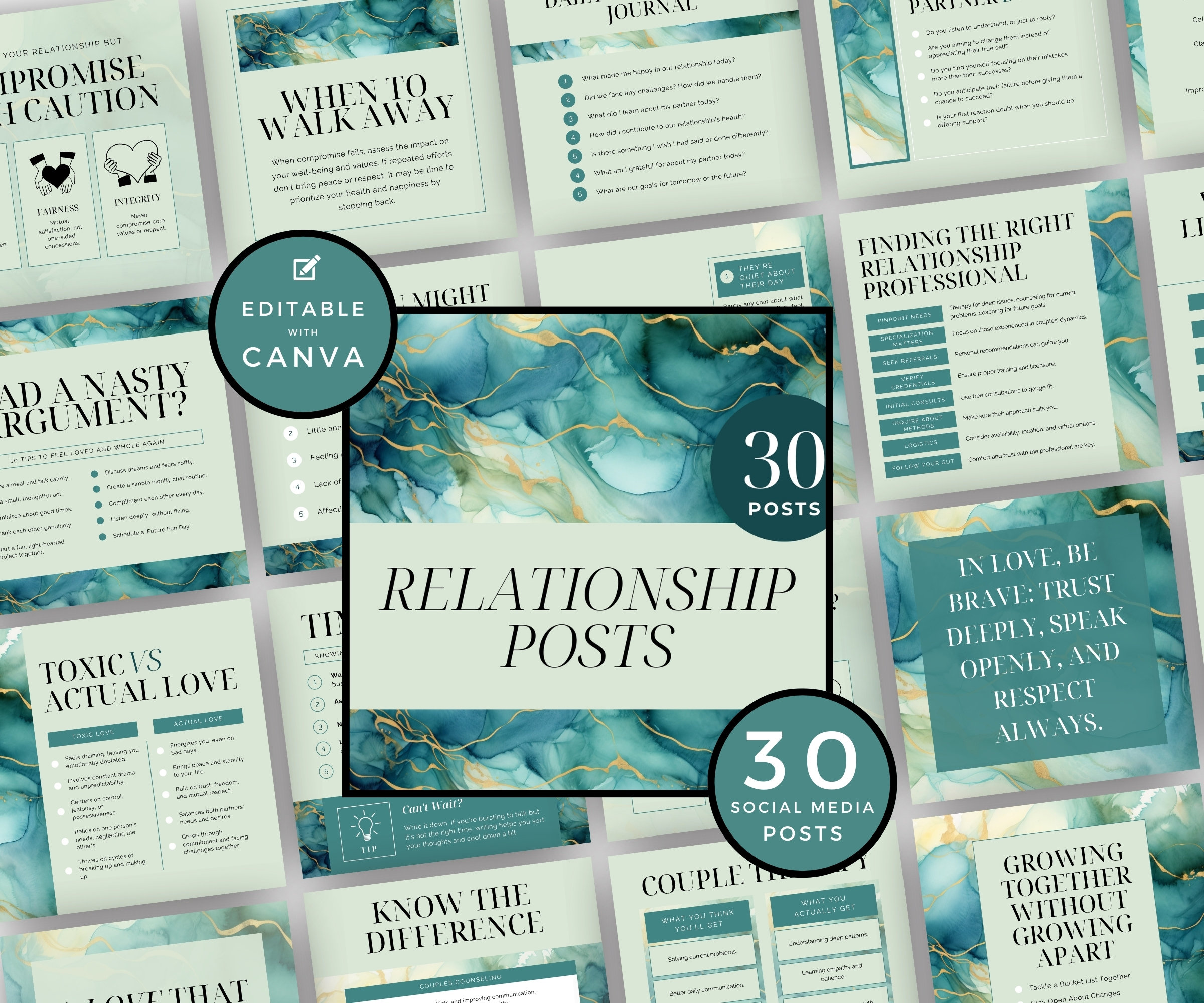 Therapist Instagram Posts, Mental Health Templates, Psychologist Social ...