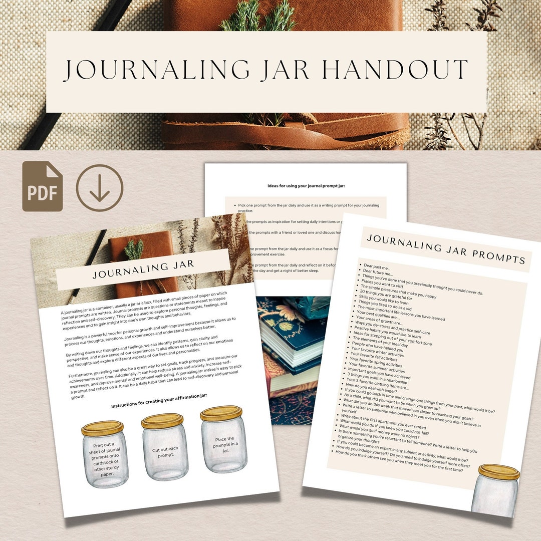 35 Journal Prompts, Mental Health Journal Prompts, Reflection Journal ...