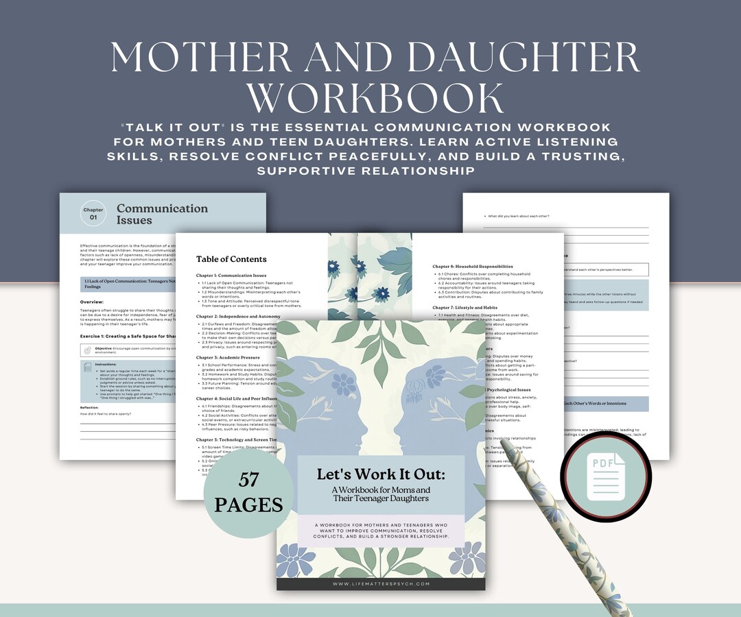 Positive Conscious Parenting | Parenting Workbook | Setting Healthy ...