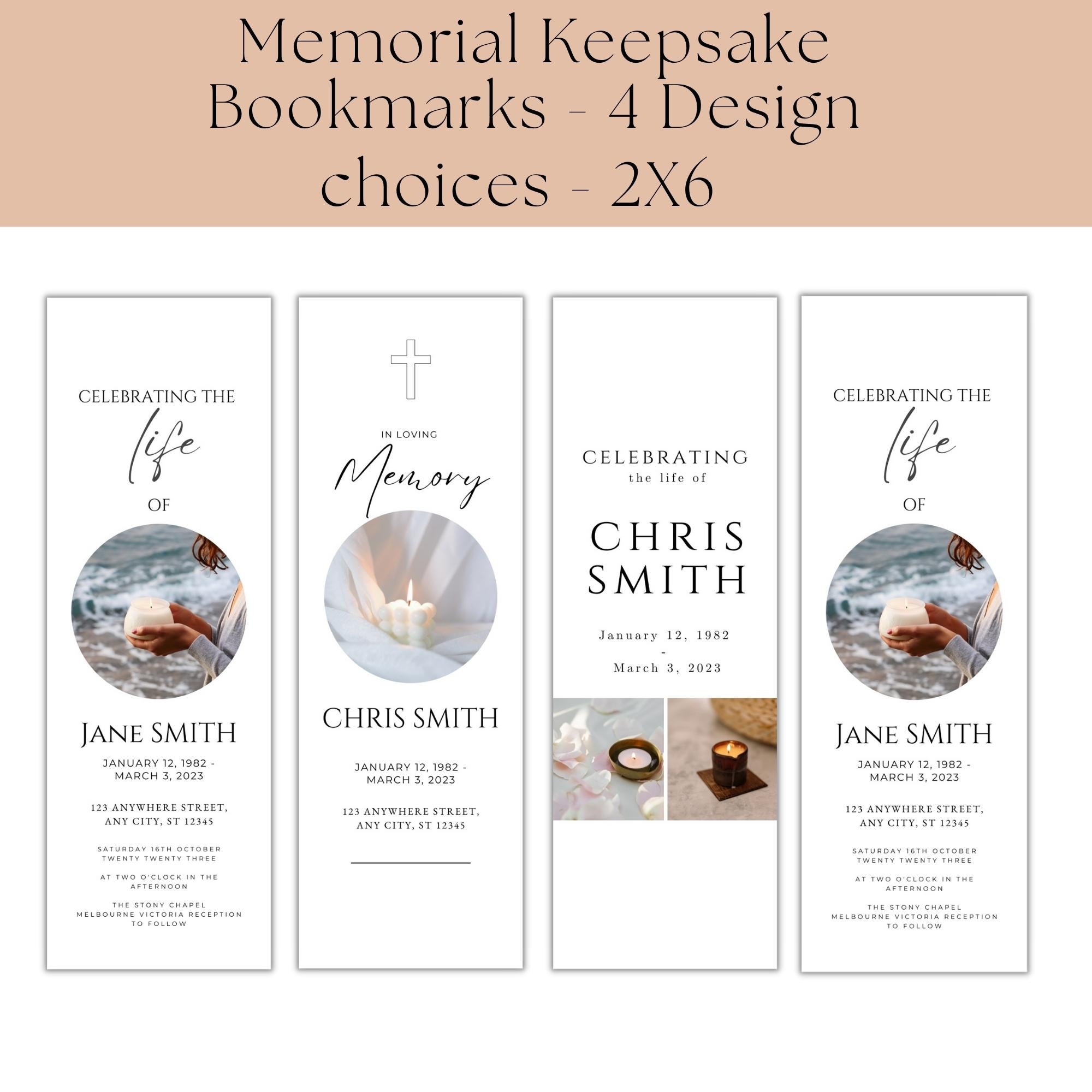 Editable Modern Funeral Bundle, Funeral Program Bundle, Celebration of ...