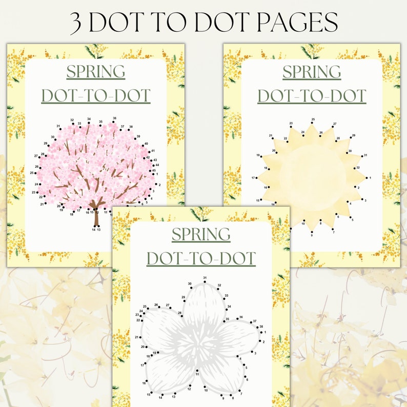 Kids Activity Pack Spring Printable, Spring Themed Games, Word Search ...