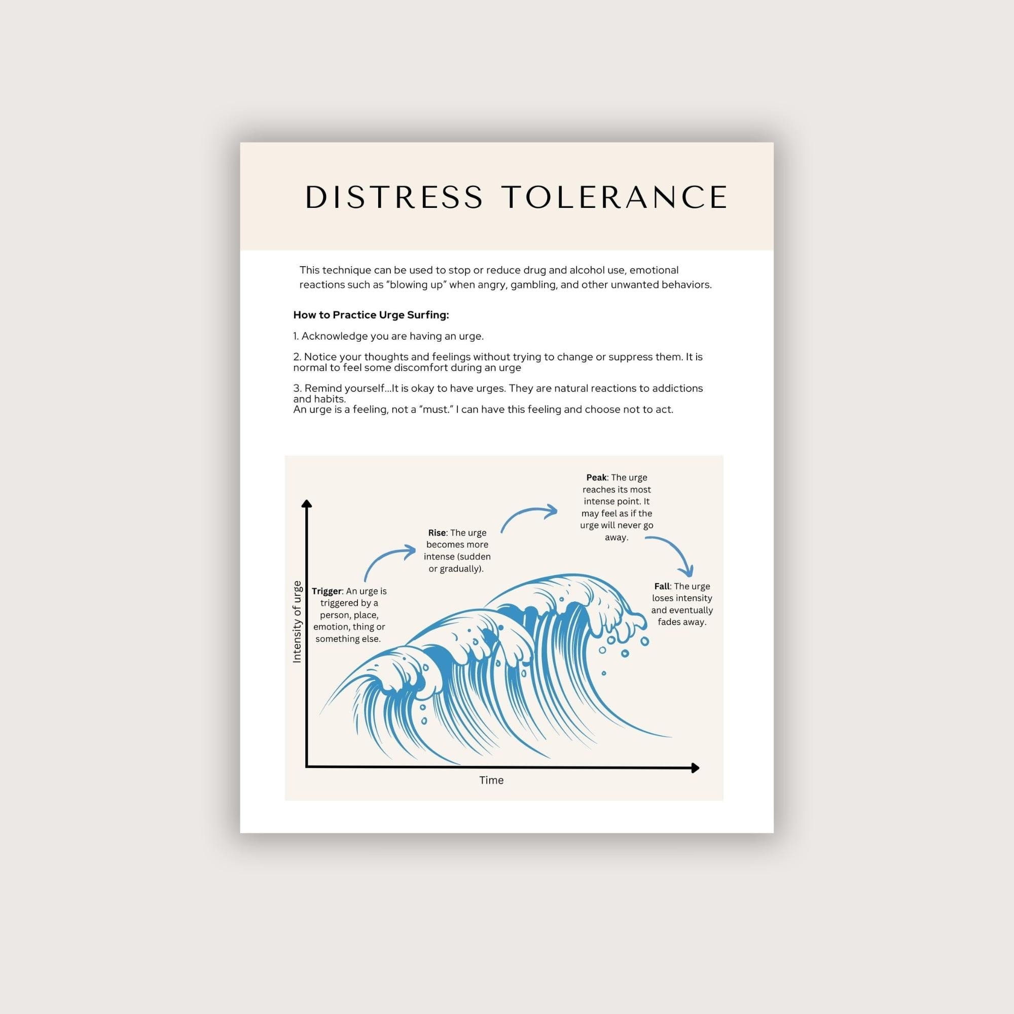 Substance Use Recovery Worksheets | Coping Skills | Drug Abuse ...