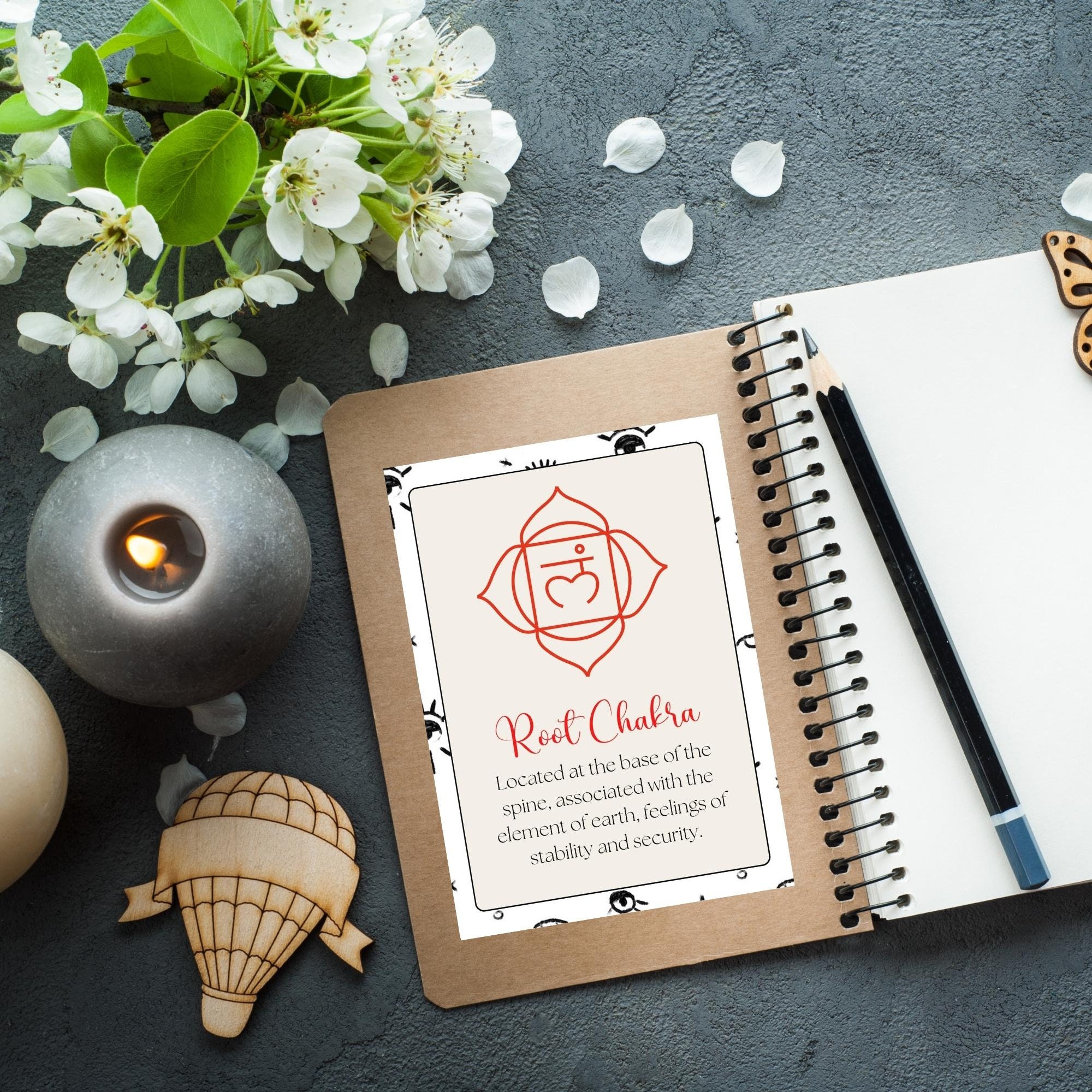 Chakra Card Deck, Reiki Symbols, Chakra Healing (PDF) - Etsy