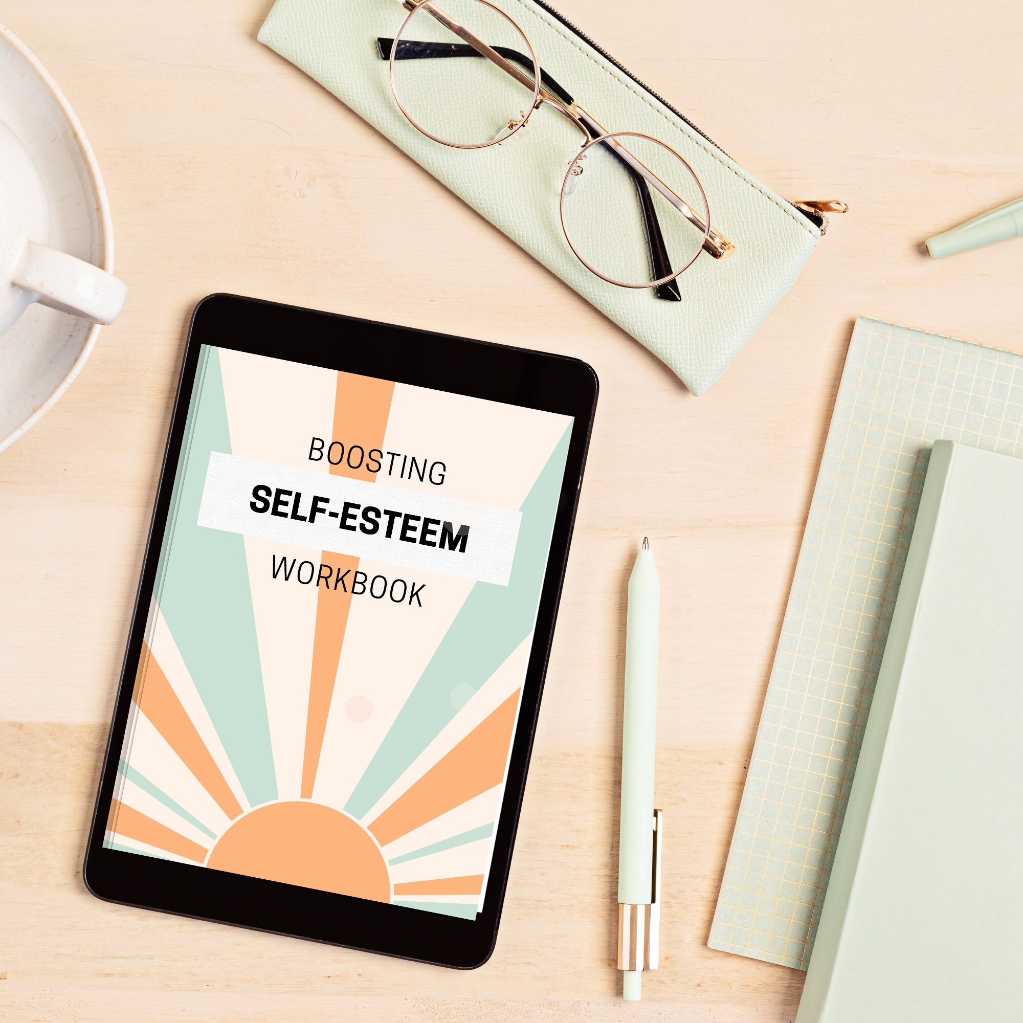Self-esteem Therapy Workbook, Self-worth Booster, Personal Development ...