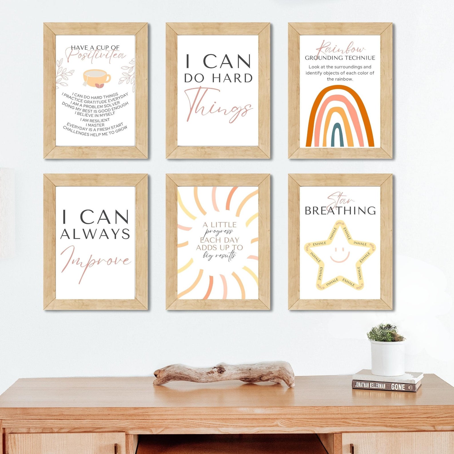 20 Calming Corner Therapy Office Decor Bundle I Classroom I Boho ...