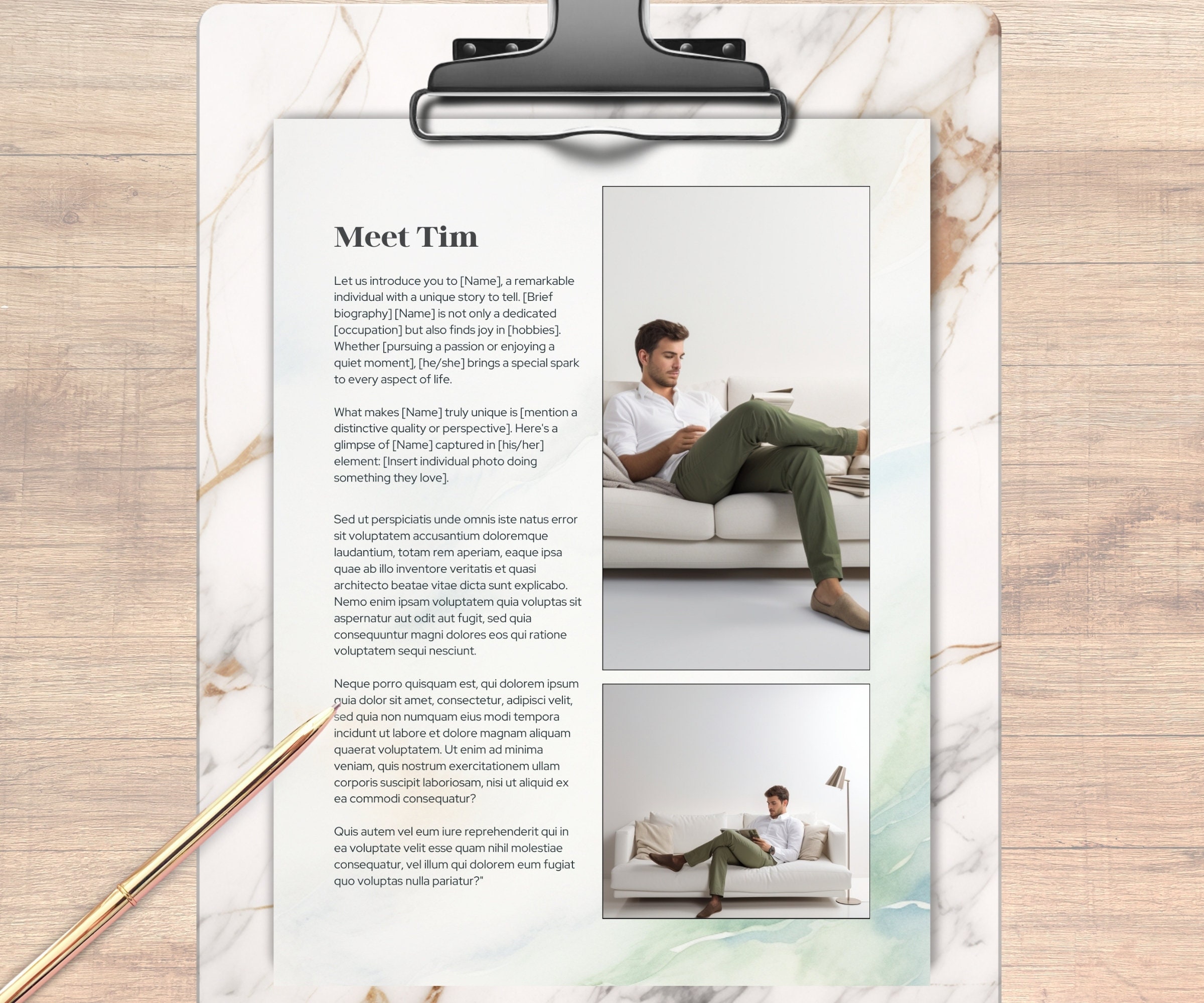 Adoption Profile Template, DIY Profile Book, Adoption Profile Book ...