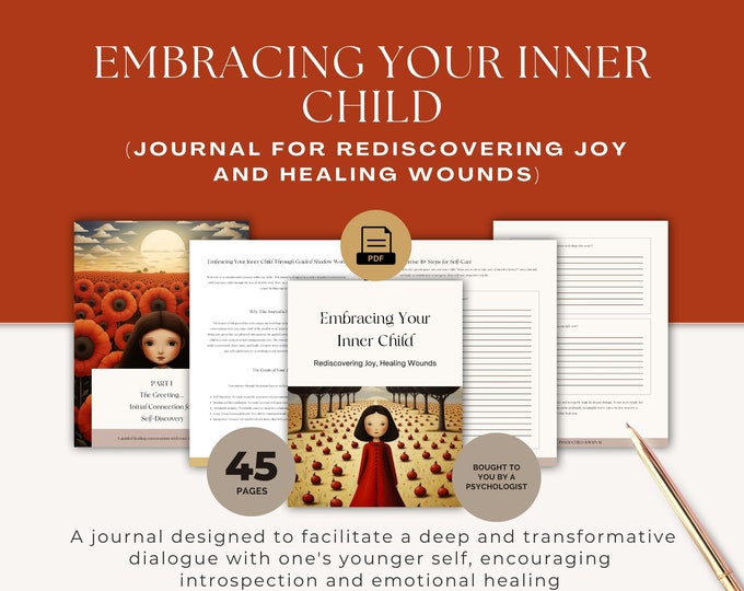 The Inner Child Journal Printable, Inner Child Journaling Prompts ...