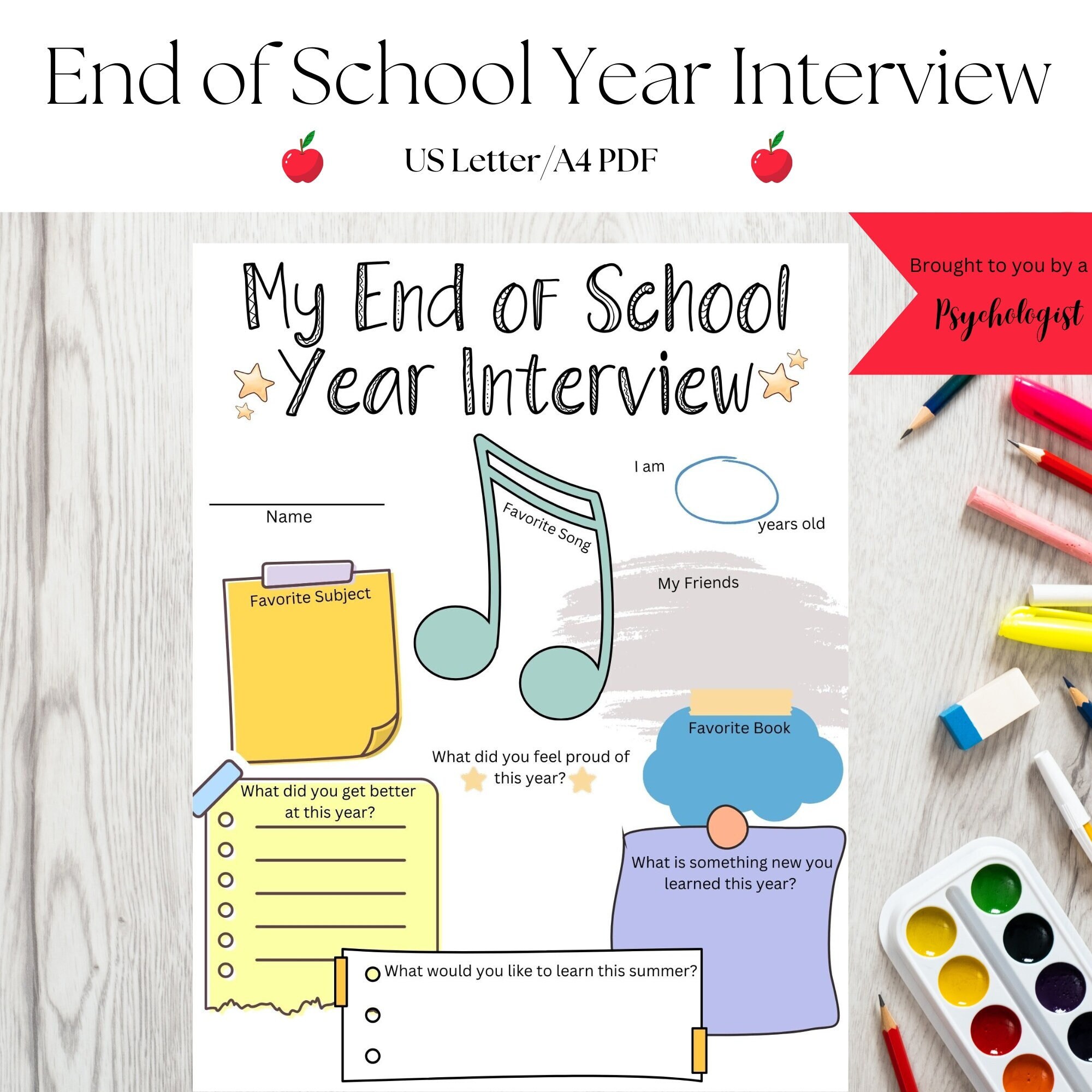 End of School Kids Interview, Begin Summer, Questions, Teacher, Last ...