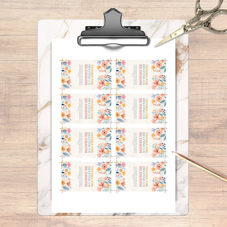 Teacher Appreciation | Instant Download | Plant Gift Tag | Sunflower ...