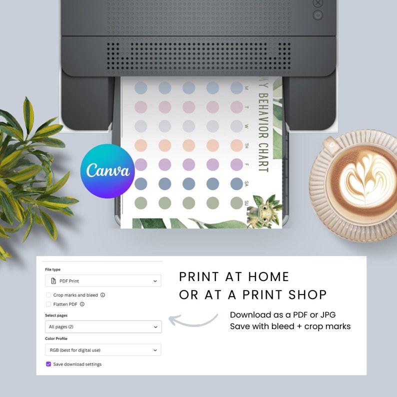 Dinosaur Behavior Chart for Preschool, Printable, Kids Behavior Chart ...