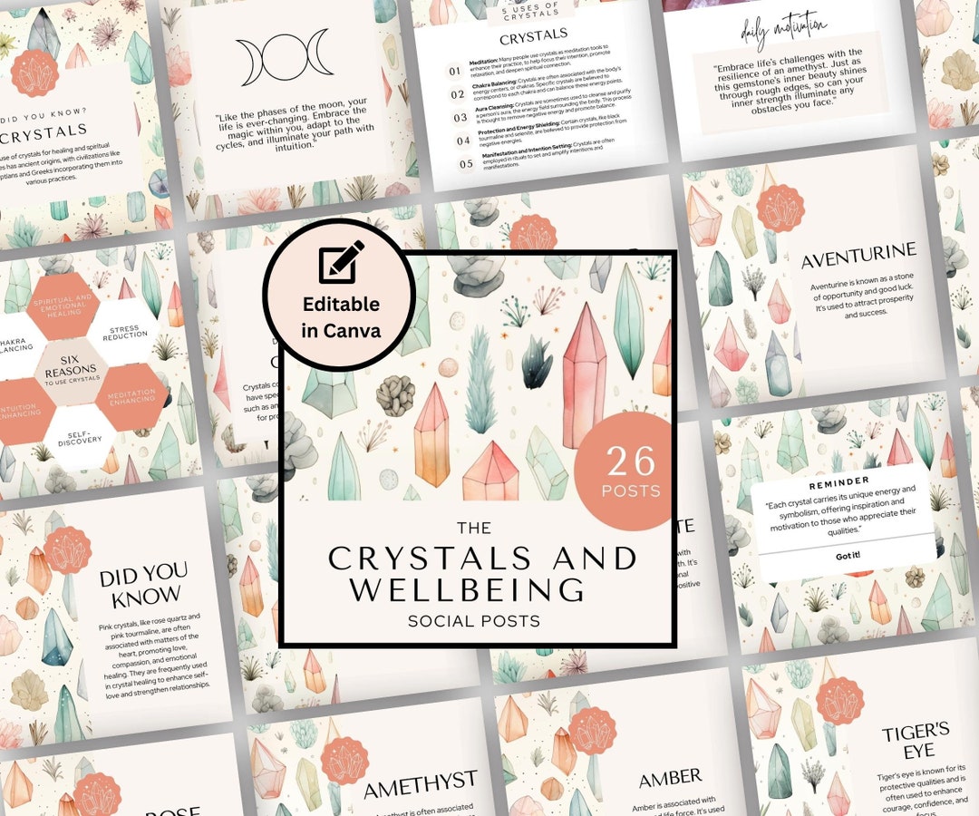 Instagram Crystal Healing, Energy Healing, Crystals Posts, Spiritual ...