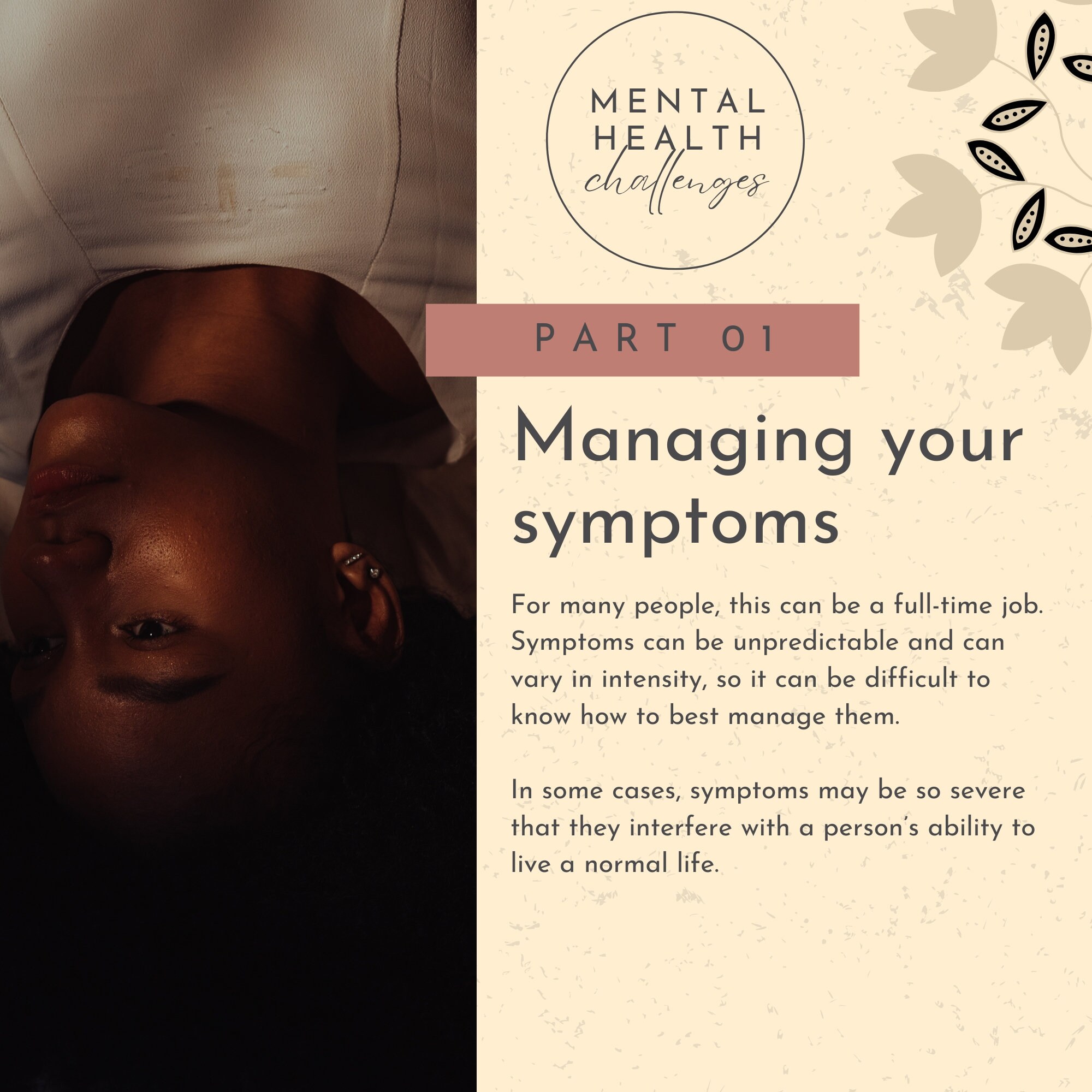 Mental Health Social Media Posts – Canva Templates (digital Download ...