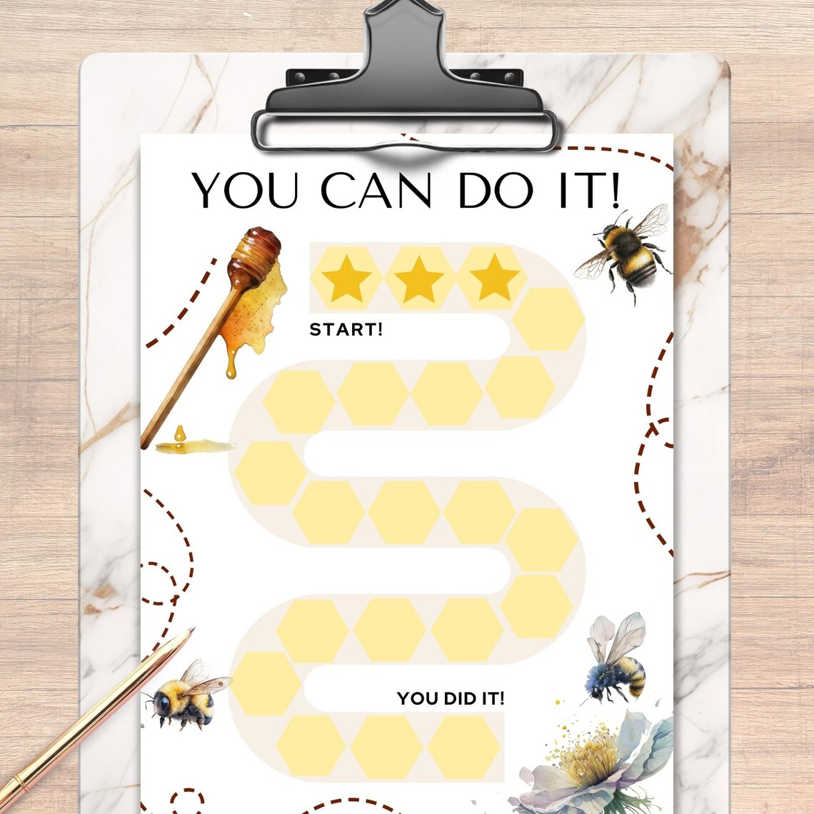 Printable Sticker Reward Chart Kids Routine Sticker Chart - Etsy