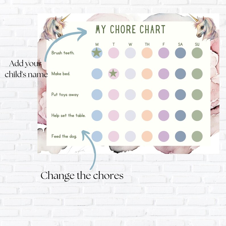 Colorful Behavior Chart for Preschool Printable Kids - Etsy