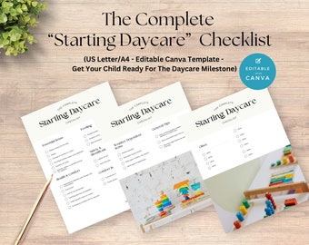 Daycare Flyer Childcare Flyer Flyer Template Daycare - Etsy