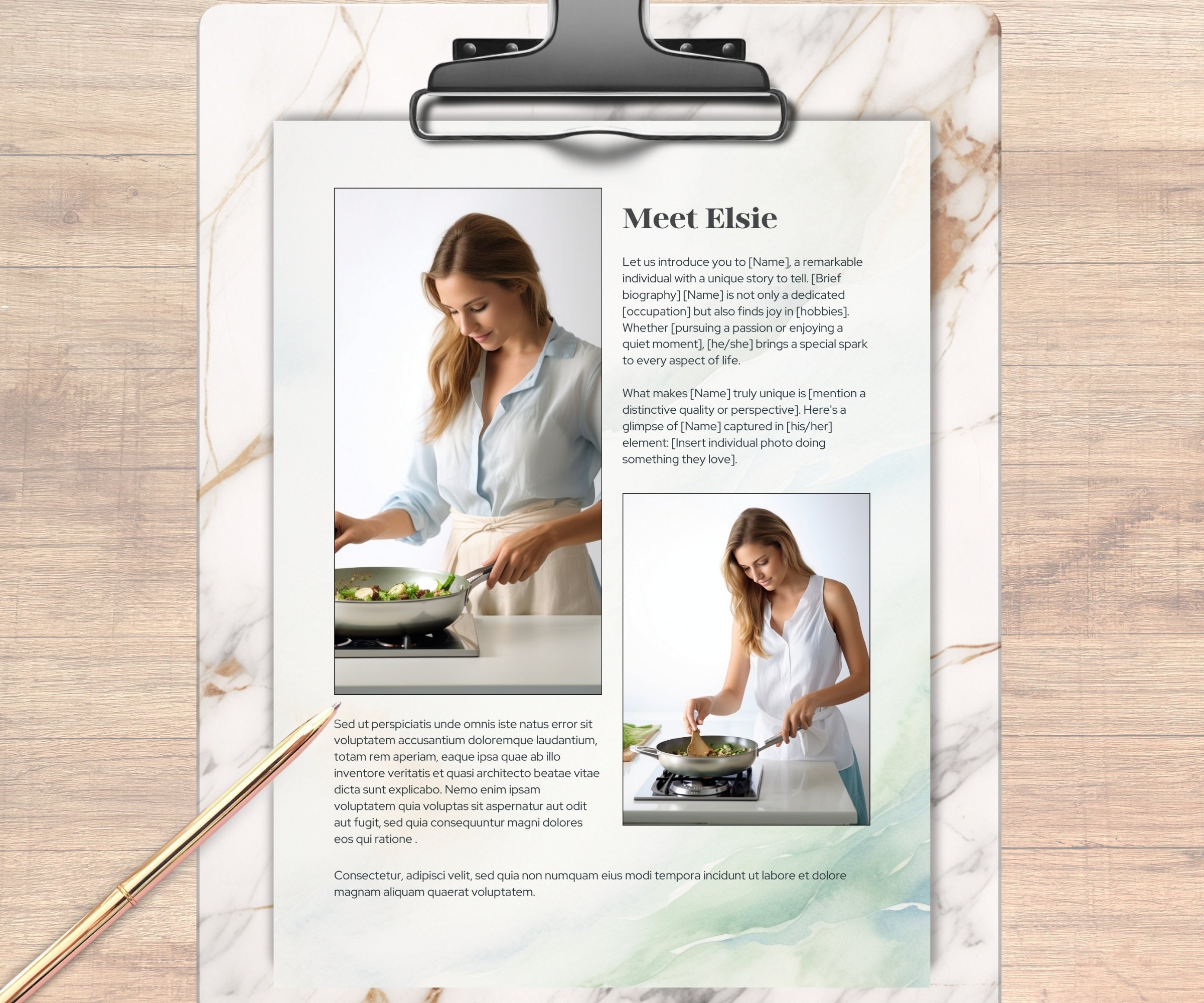 Adoption Profile Template, DIY Profile Book, Adoption Profile Book ...