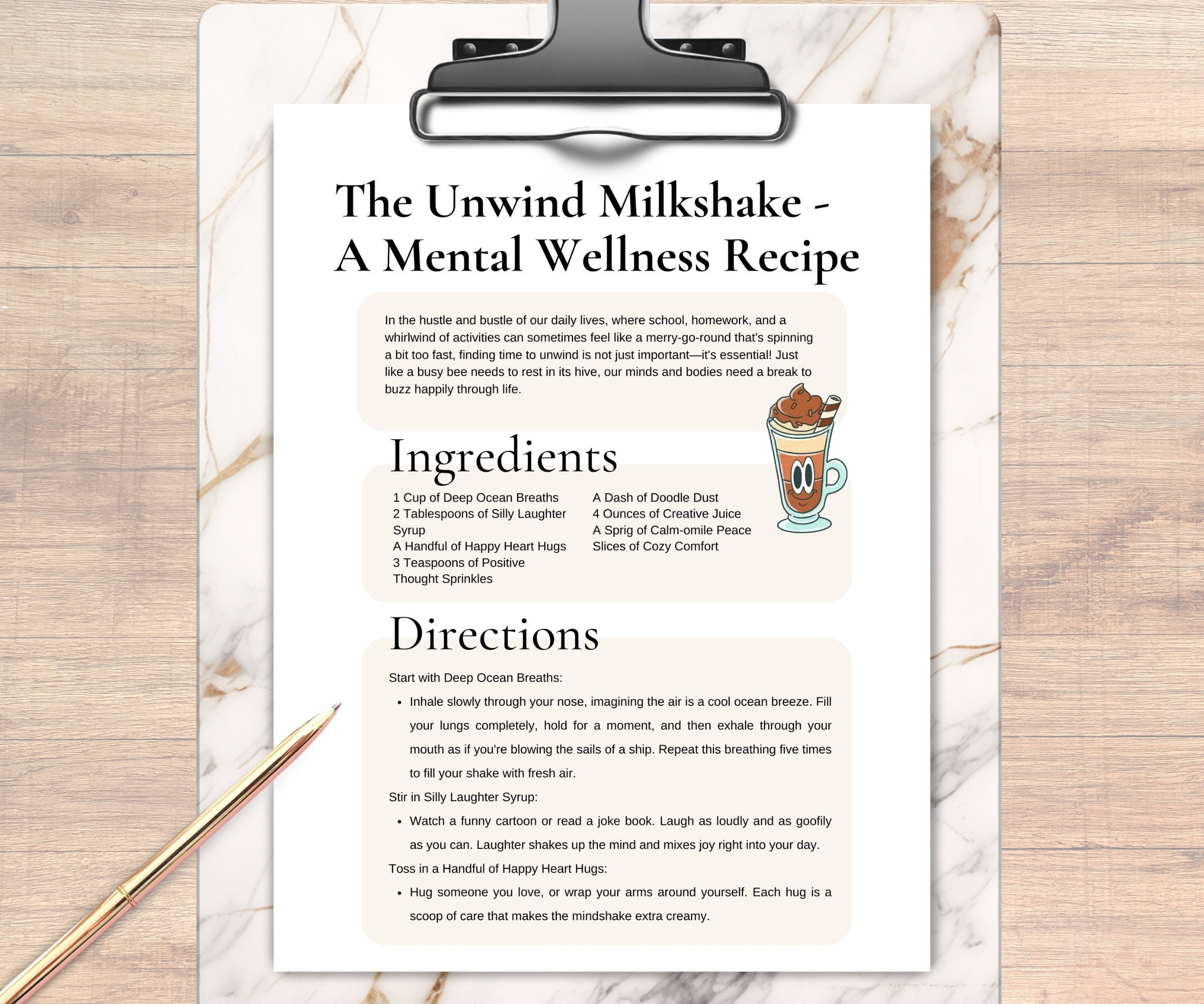 Social Emotional Learning Worksheets, SEL PDF, Therapy Handouts for ...