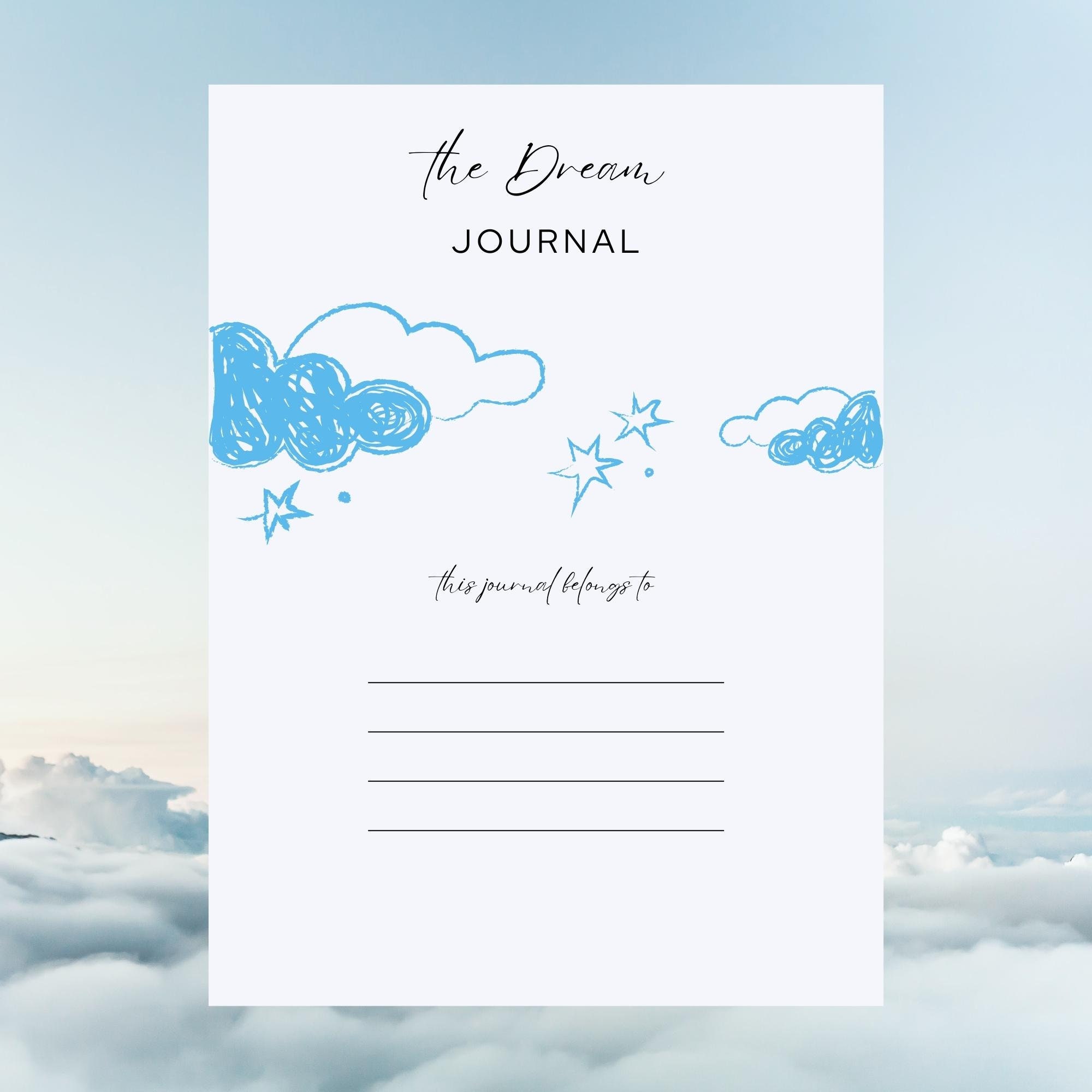 30 Day Guided Dream Journal | Life Coaching -dream Tracker || Dream ...
