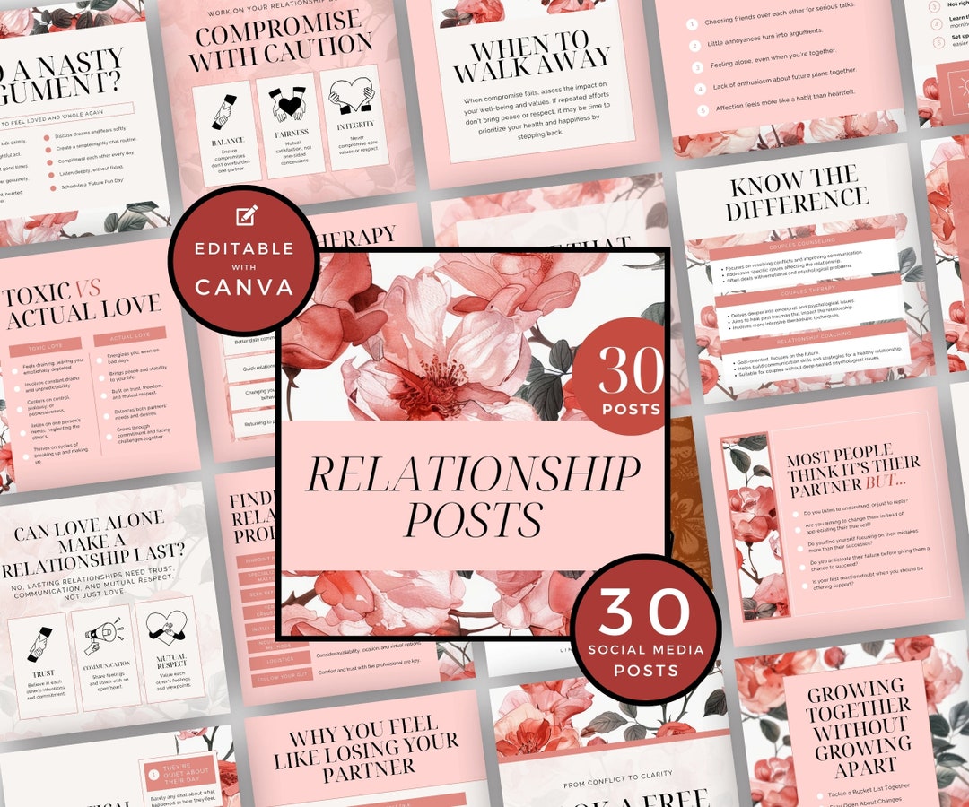 Therapist Instagram Posts, Mental Health Templates, Psychologist Social ...