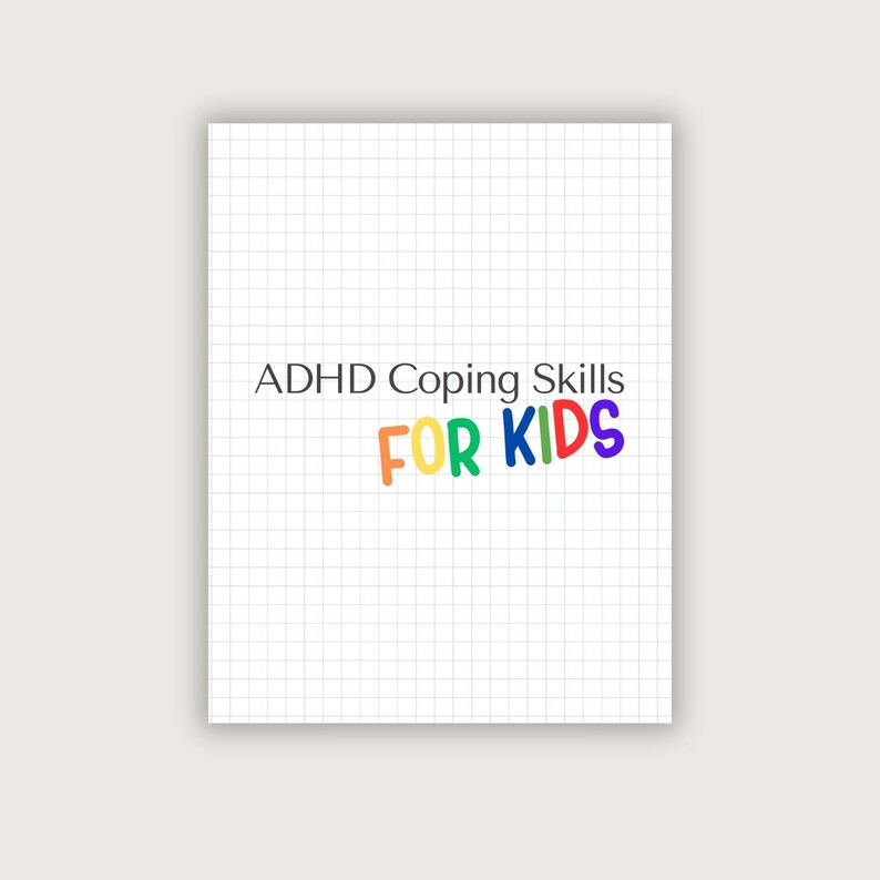 ADHD Worksheets for Kids, Iceberg and Infographic Handouts, Group ...