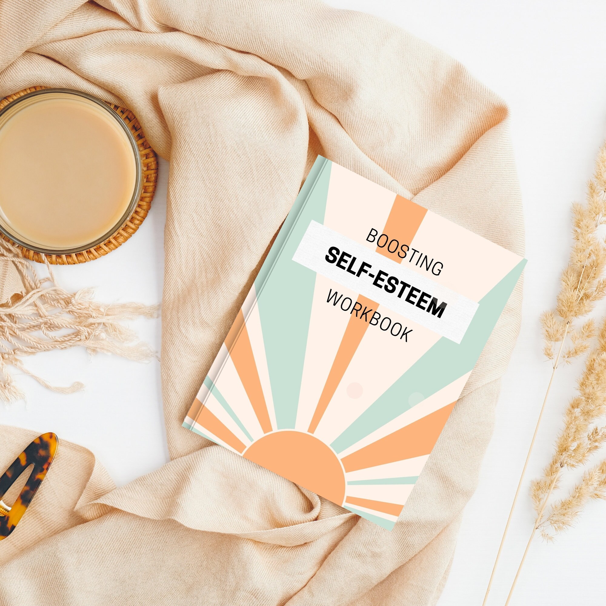 Self-esteem Therapy Workbook, Self-worth Booster, Personal Development ...