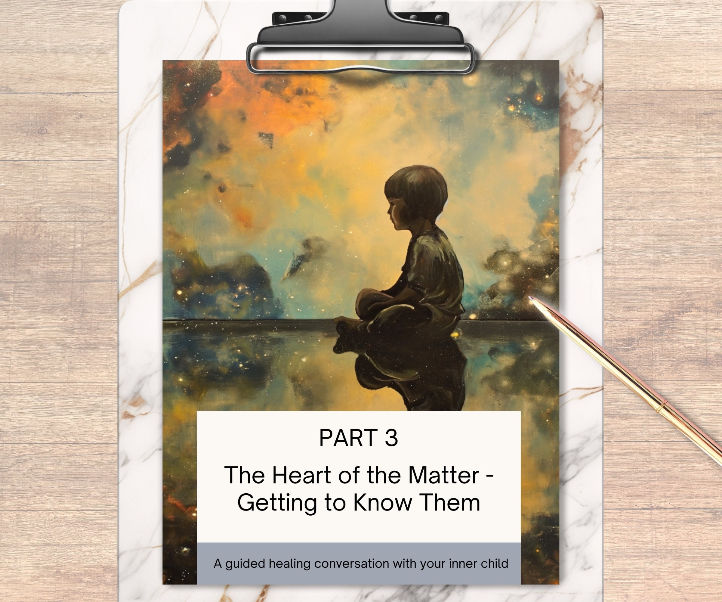 Inner Child Work Journal, Trauma Healing, Mental Health, Reparenting ...