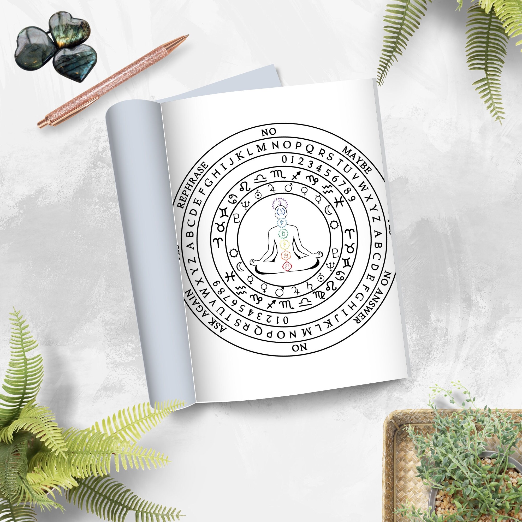 Reiki Coloring Pages With Mandala Designs, B&W Coloring Pages for ...