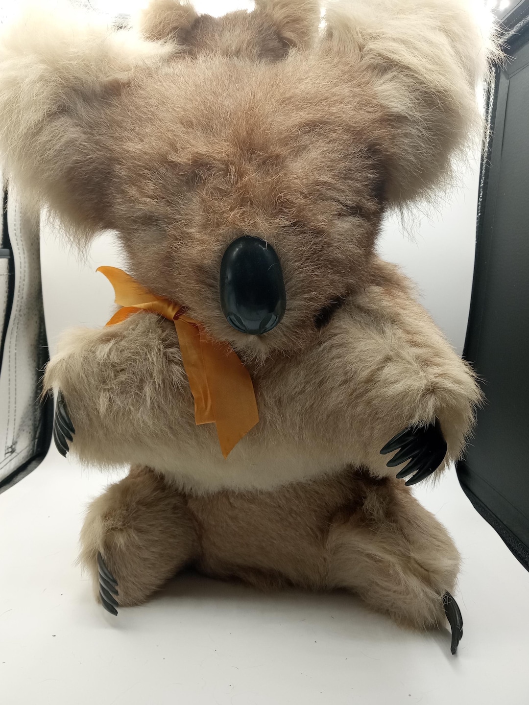 Vintage Australian Real Koala Fur Stuffed Bear. - Etsy