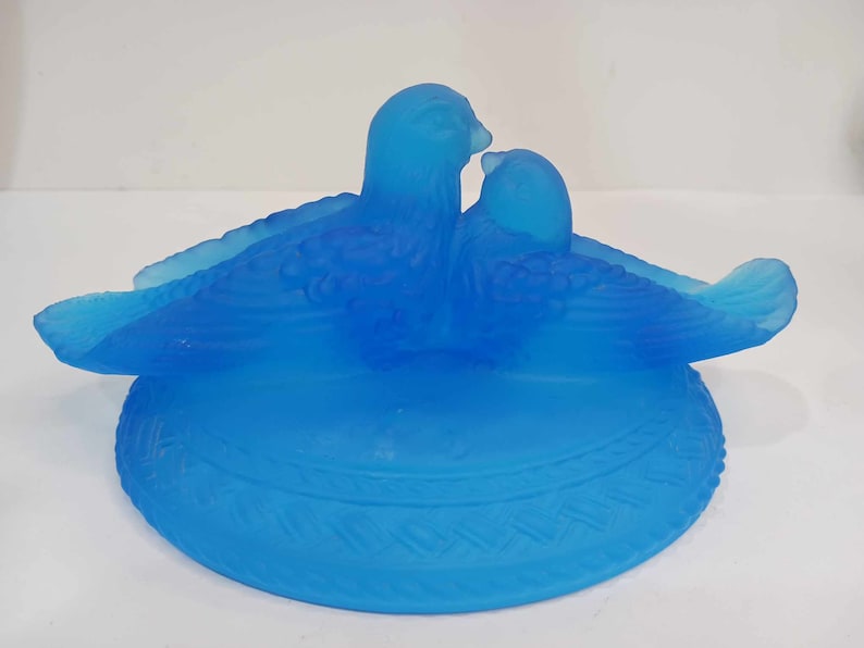 Kissing Doves Hen and Nest - Etsy