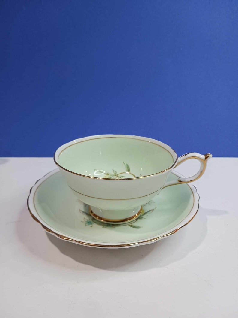 Mid-century Paragan Tea Cup and Saucer - Etsy