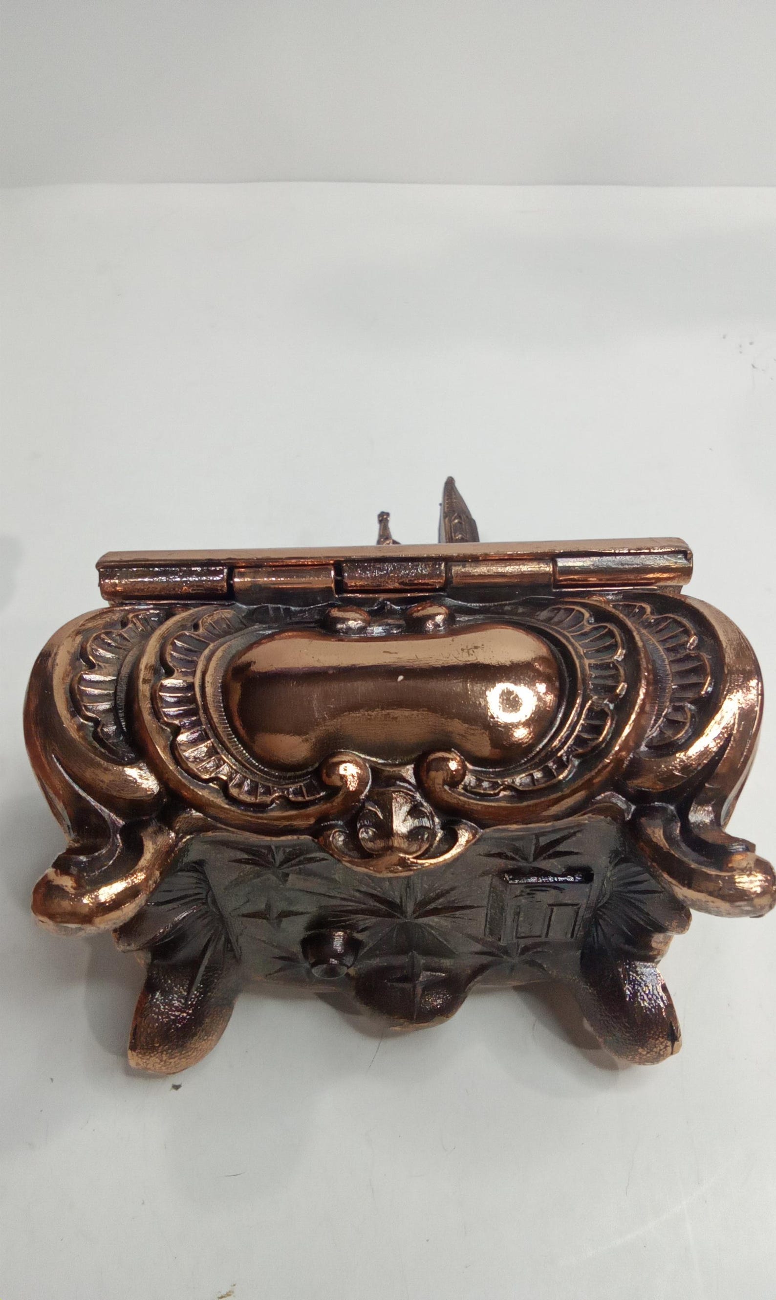 Mid Century Copper Cologne Trinket Box Made in West Germany - Etsy