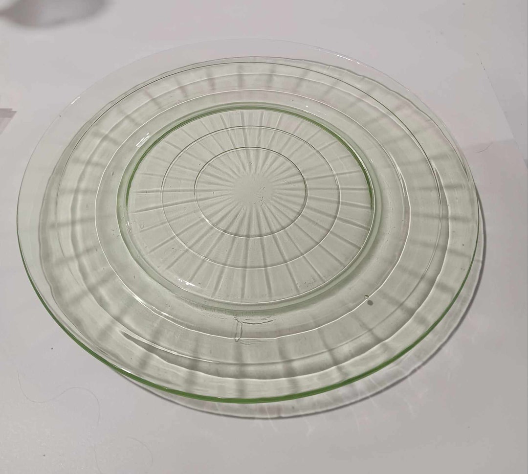Early 20th Century Uranium Dinner Plate - Etsy