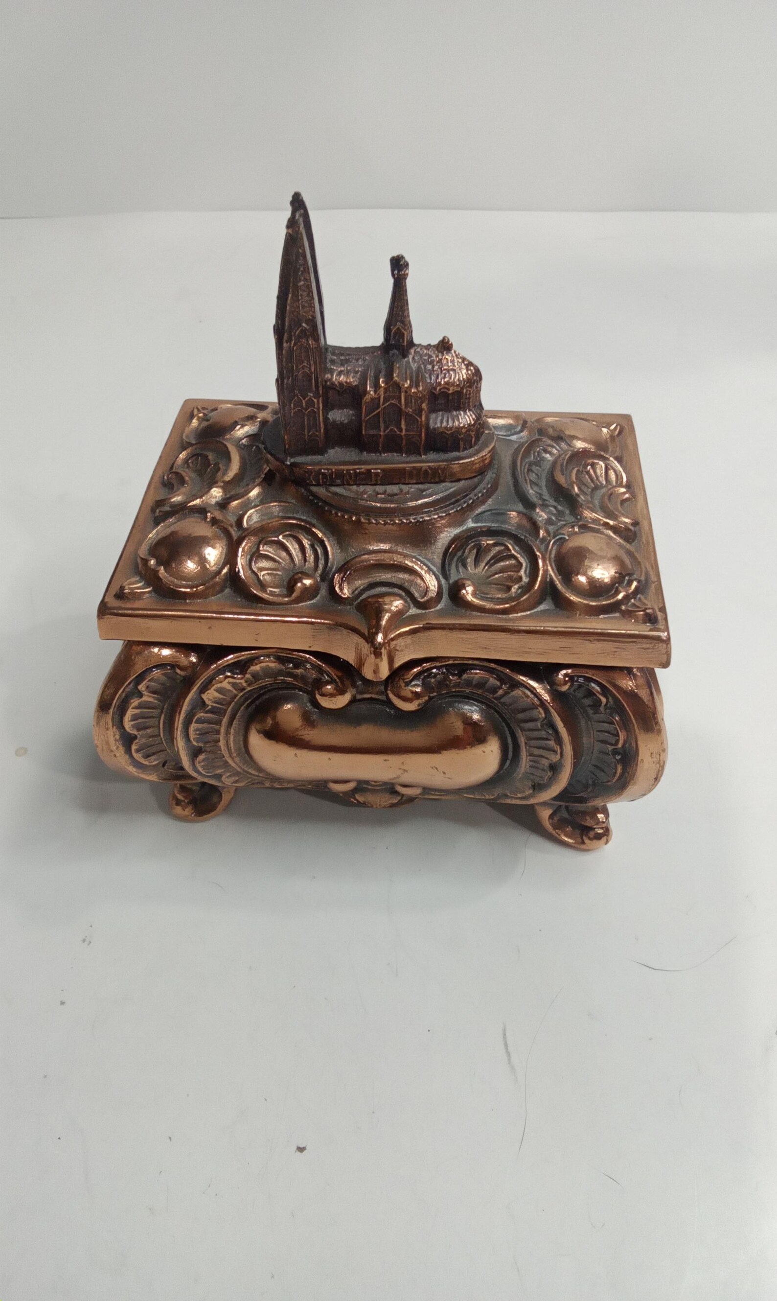 Mid Century Copper Cologne Trinket Box Made in West Germany - Etsy